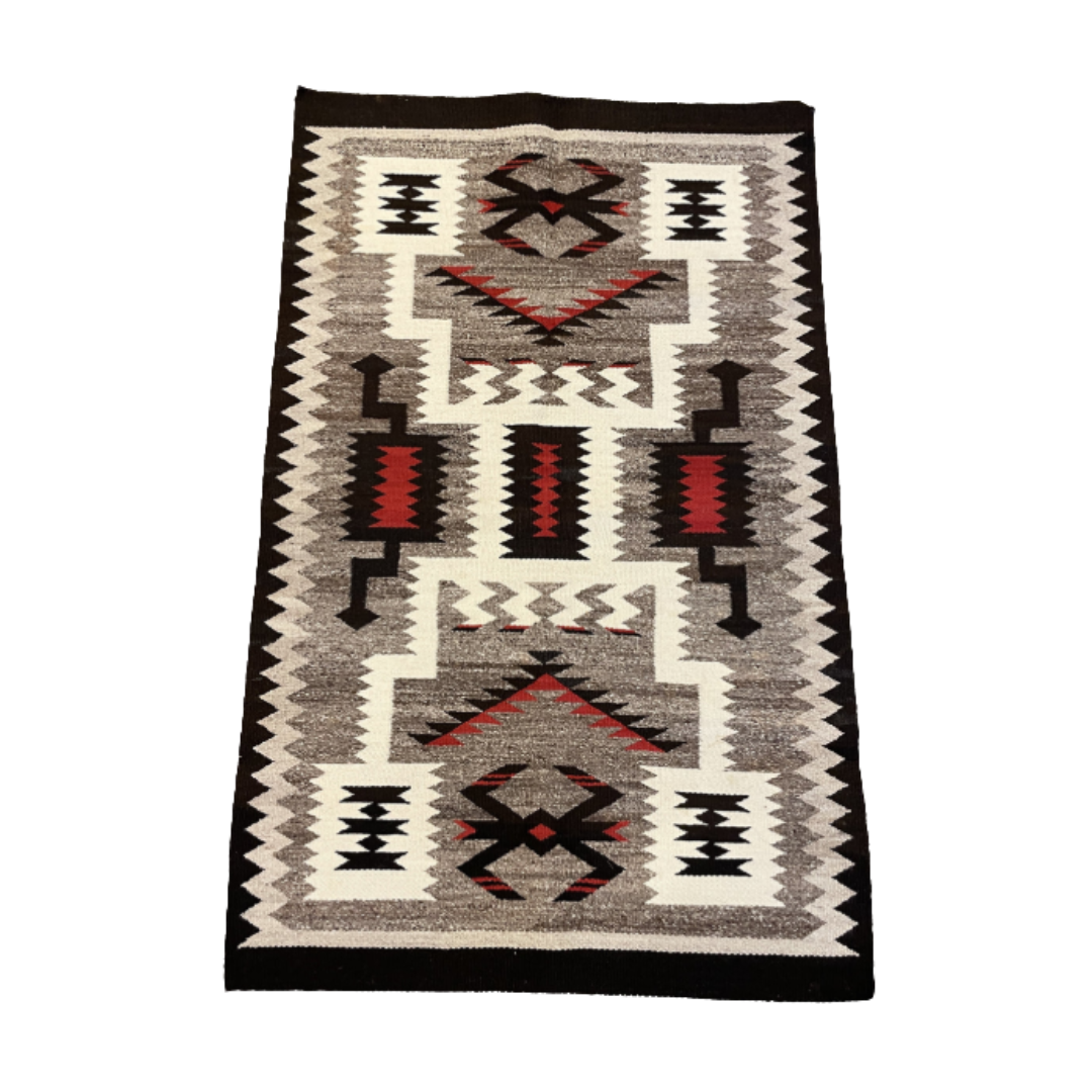 Navajo Storm Pattern Rug (Approx. 3'x5') (0BZ01C) – The Perfect Thing